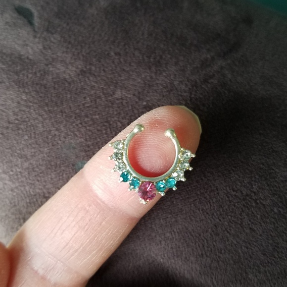 Jewelry | New Fake Septum Ring Fake Nose Ring | Poshmark